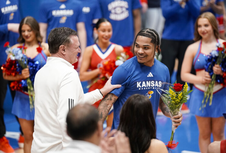 Photo Gallery: Jayhawks hold strong to beat Arizona on Senior Night ...